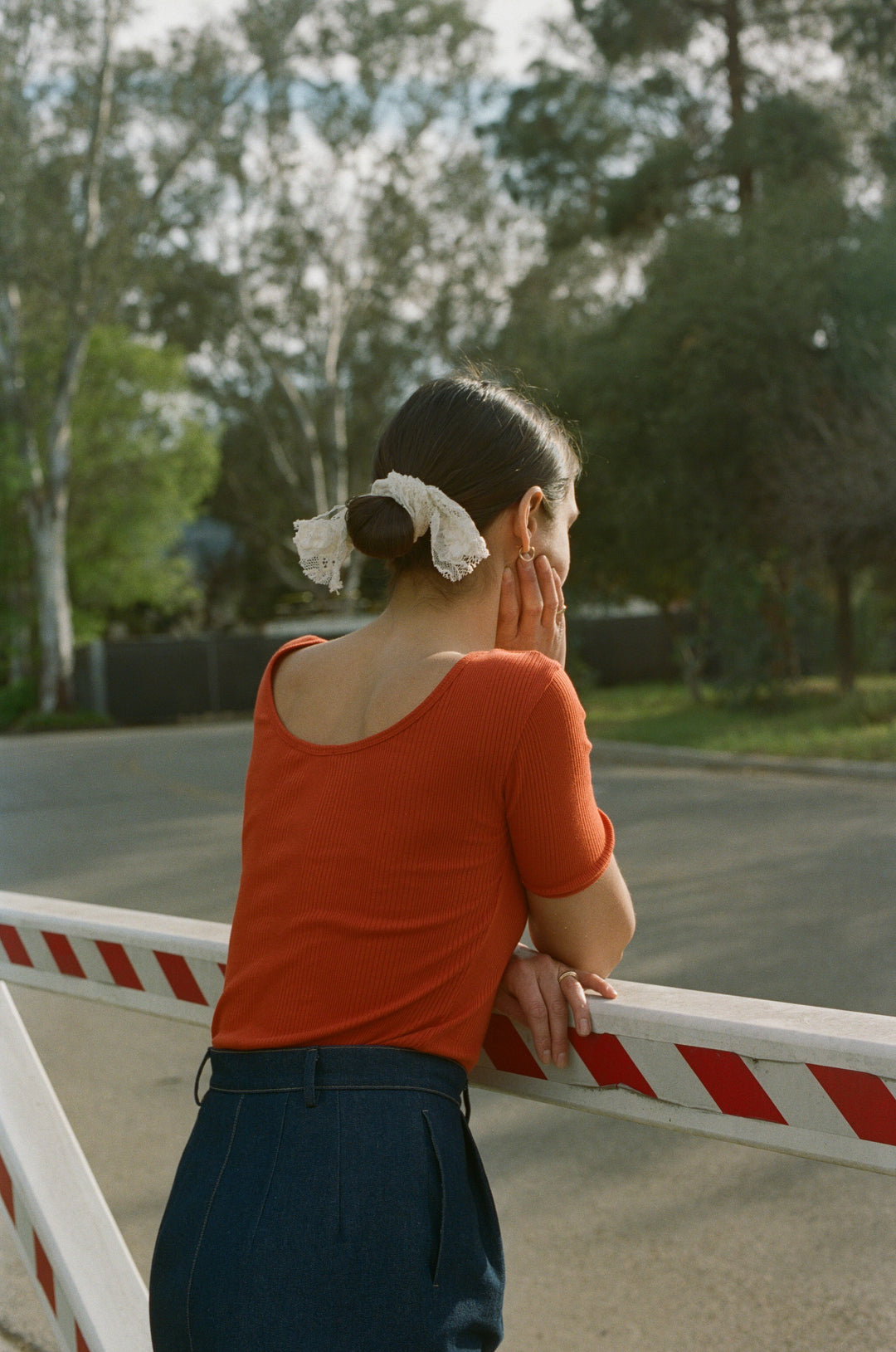 Matilda ballet top - poppy – Jeana Sohn